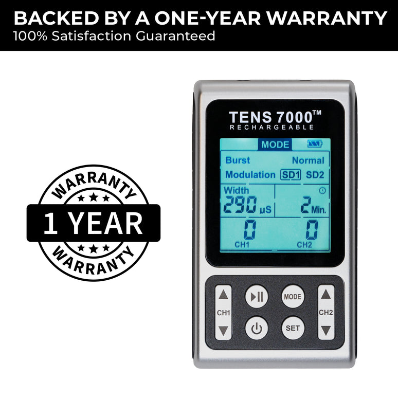 TENS 7000 Rechargeable TENS Unit - Conquer Your Pain